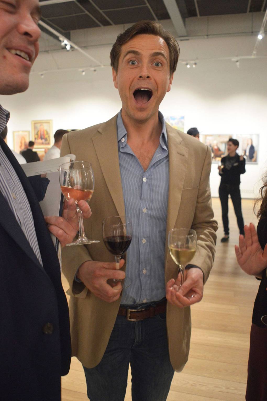 Contextual Portraiture awards party - Oliver Gerrish, Viscount Raynham ...