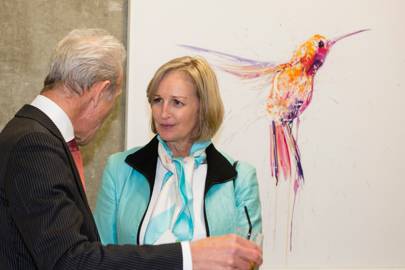 Sold Out private view at Lock Studios - Kate Readman & Reggie Yates ...