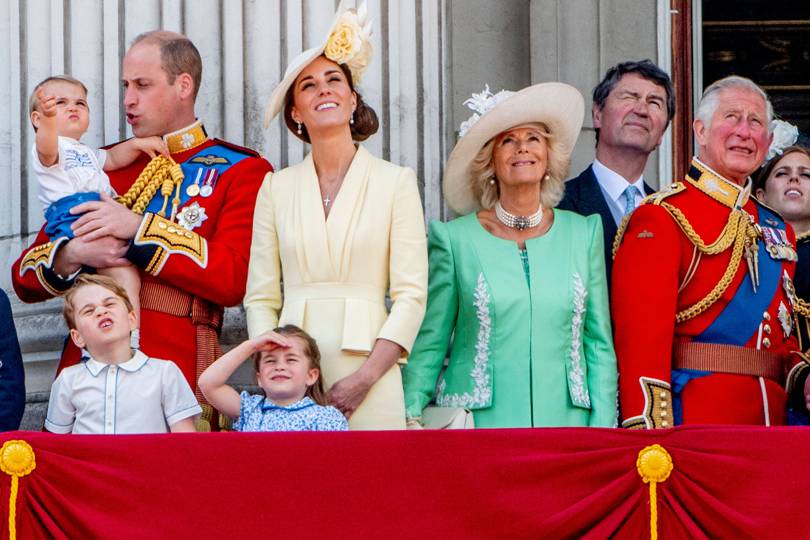 The Duke and Duchess of Cambridge, Prince Charles and the Duchess of ...