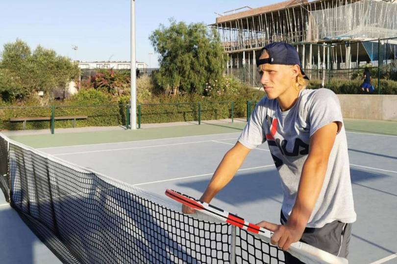 Meet Björn Borg’s son, Leo, as he embarks on his second round match in ...