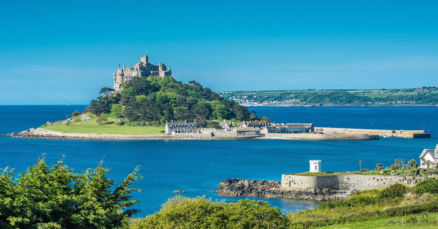 St Michael's Mount: Lord St Levan's family seat that is hosting Carrie ...