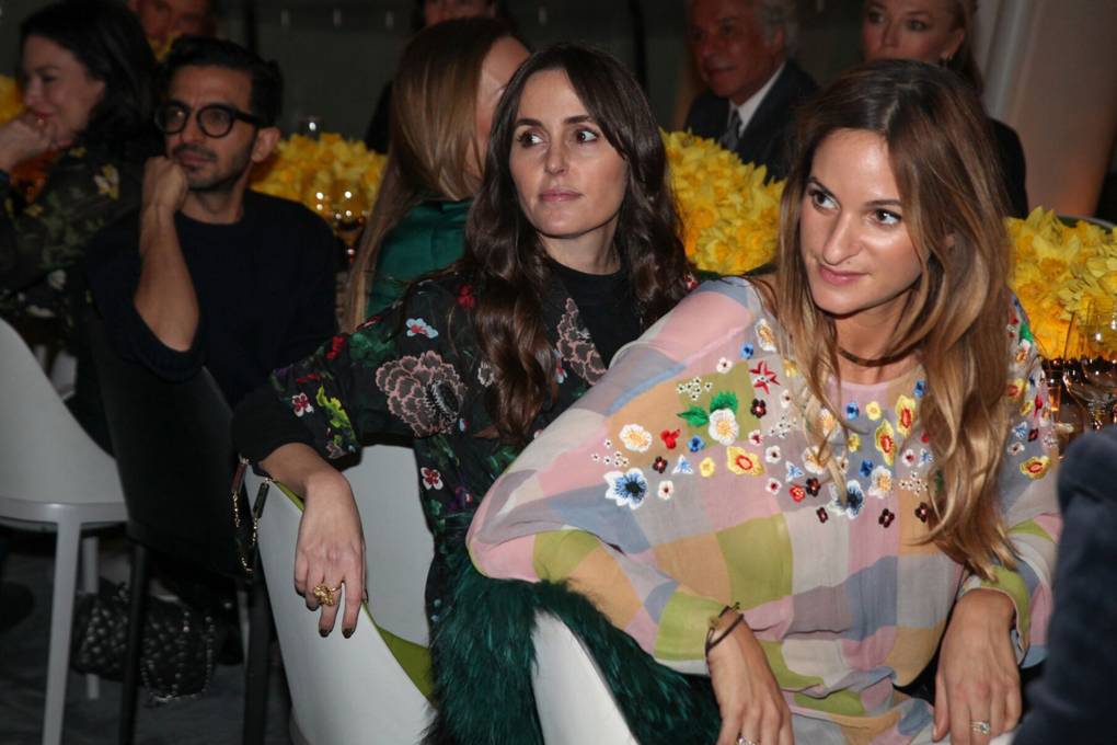 The Mark in the Park dinner with Elizabeth Saltzman, Jo Vickers and ...