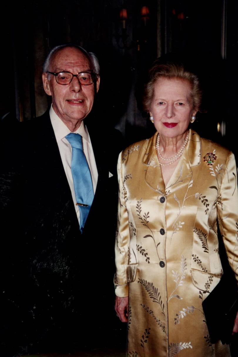 The Ritz's 95th birthday party - Baroness Thatcher & Lady Laura ...
