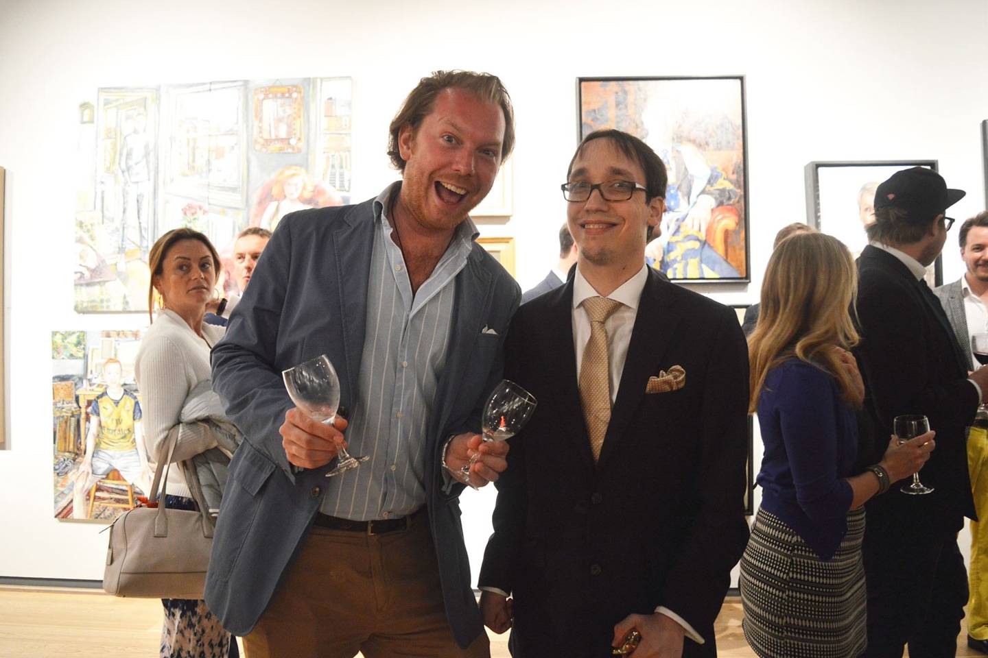 Contextual Portraiture awards party - Oliver Gerrish, Viscount Raynham ...