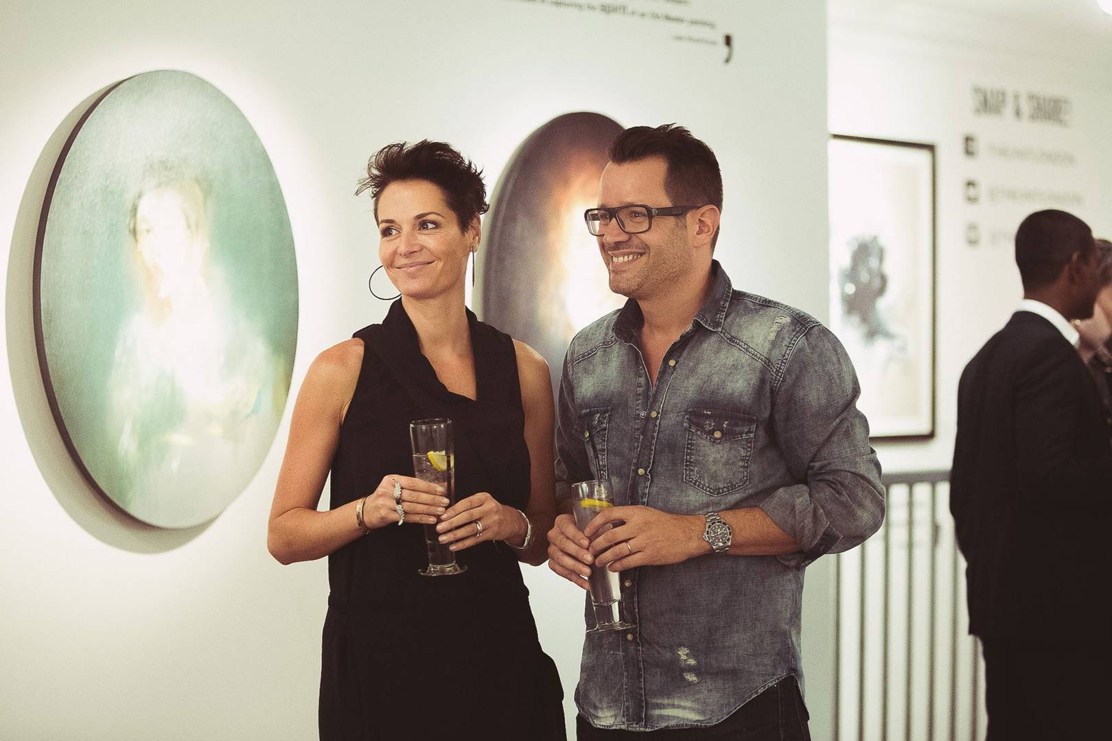 The Unit London exhibition private view - U exhibition - Jonny Burt and ...