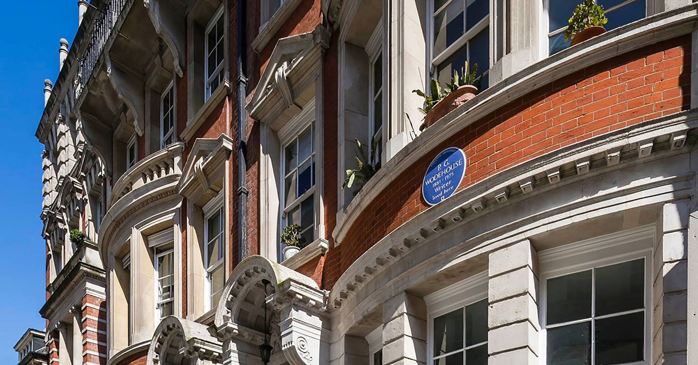 Former royal residence where PG Wodehouse wrote most famous novels is ...