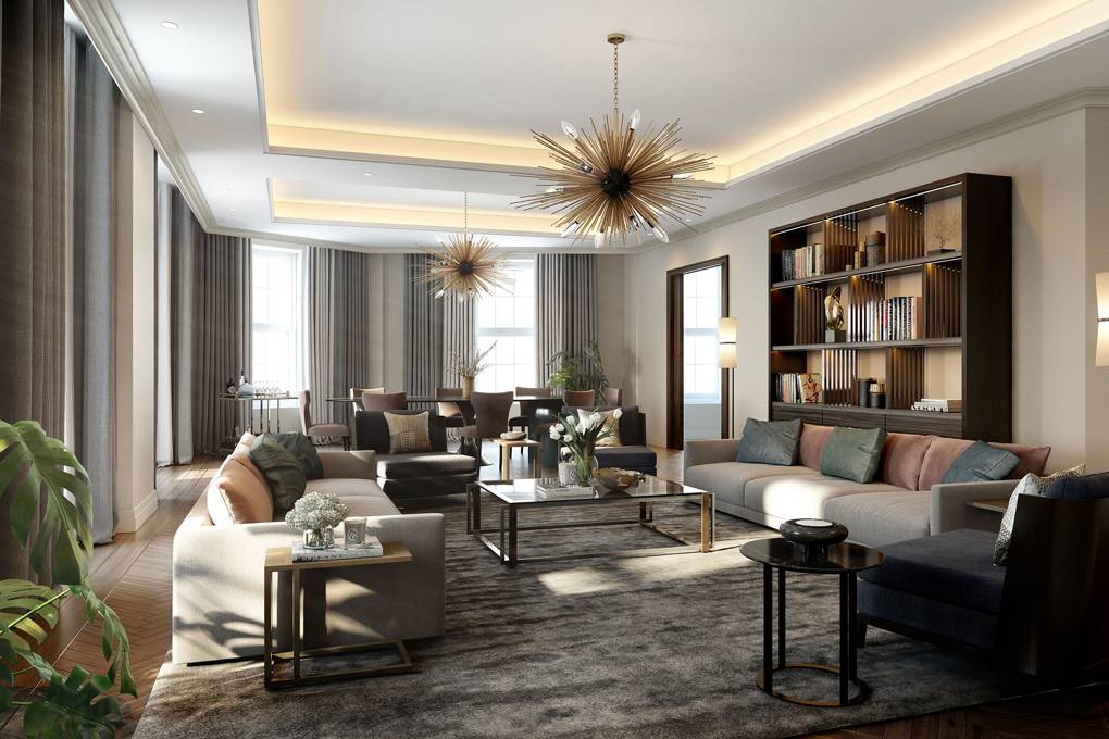 David Linley designs and dresses spectacular St James's appartments ...