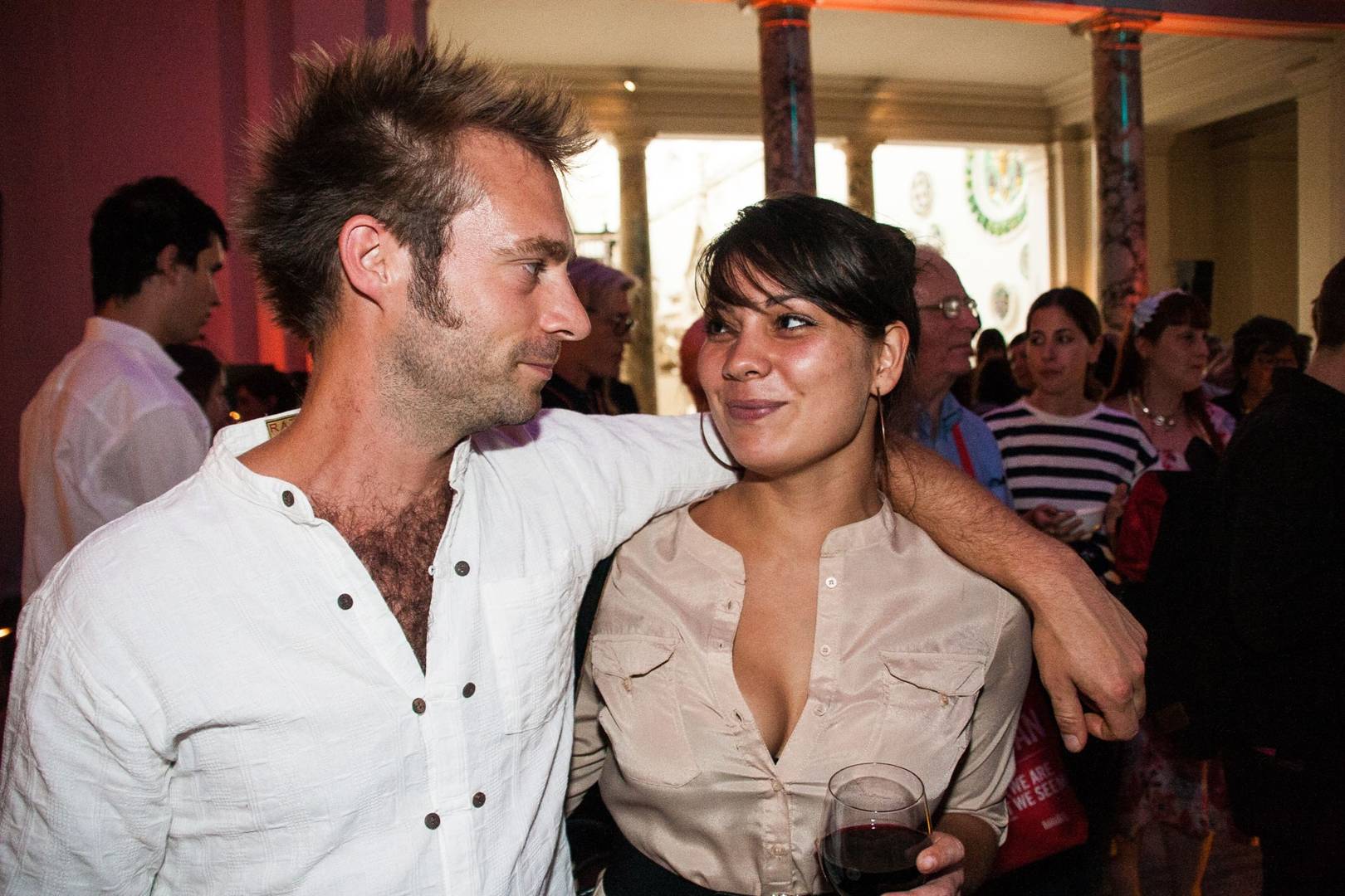 Disobedient Objects opening night - Gavin Grindon & Paul Mason ...