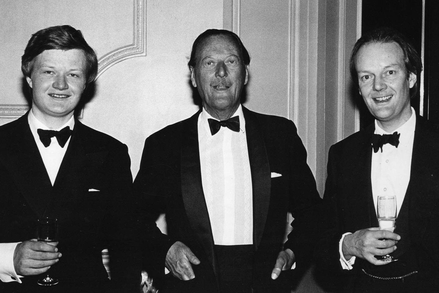 Peter Beauclerk-Dewar's dinner - The Duke of St Albans & Lord Wakehurst ...