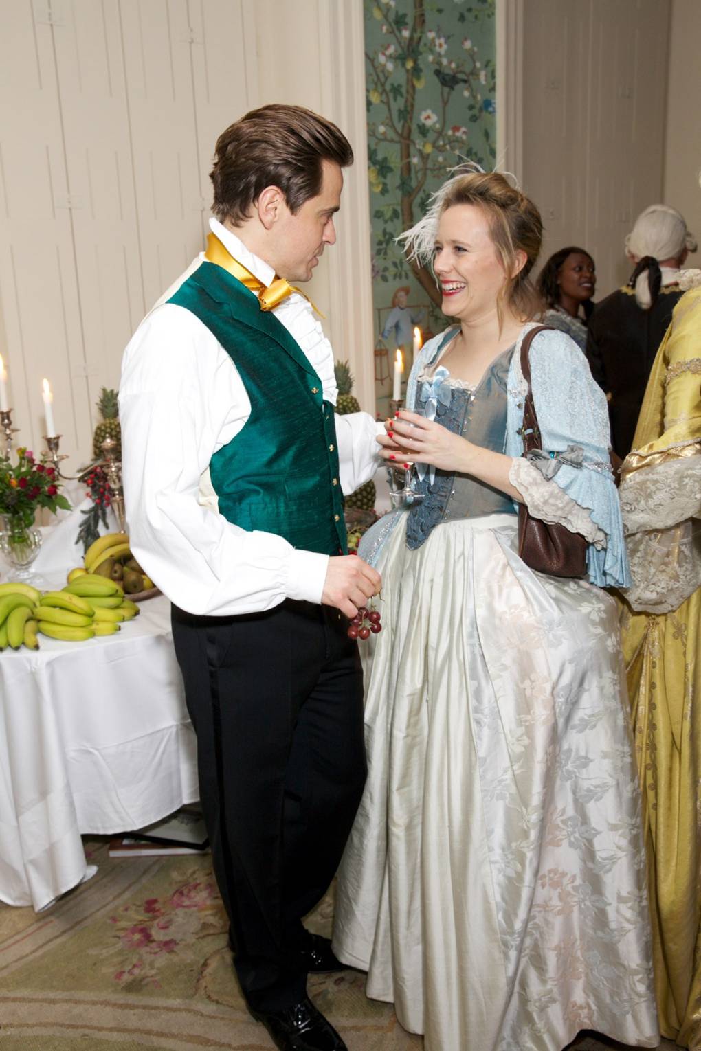 Georgian ball fundraiser - Nicky Haslam, Oliver Gerrish, Victoria Platt ...