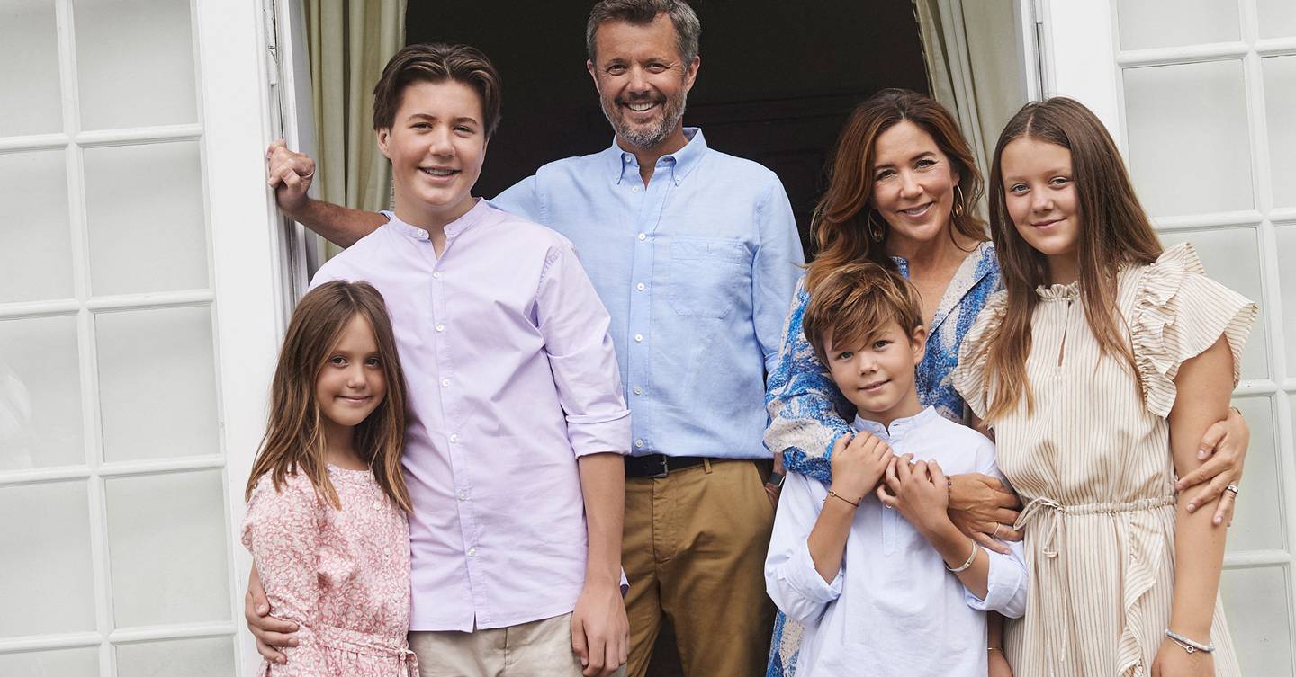Crown Prince Frederik and Princess Mary of Denmark new family summer ...