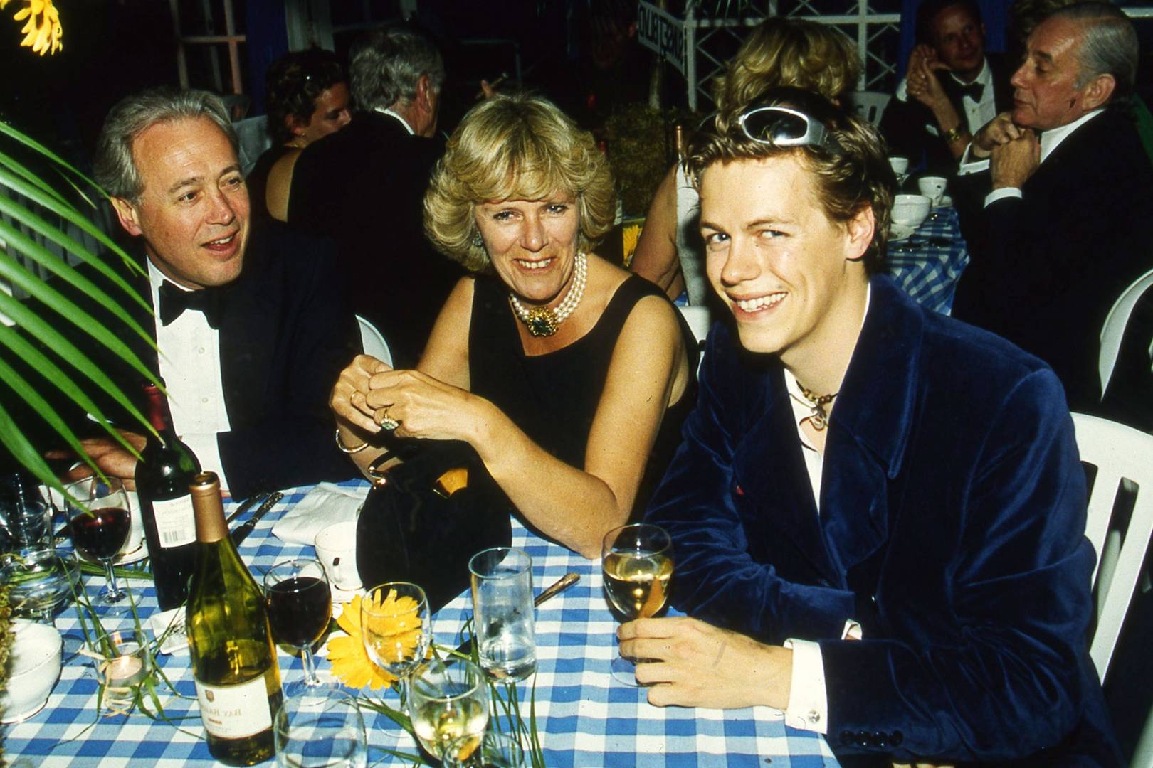 Henry Dent-Brocklehurst's party - Camilla Parker Bowles & Elizabeth ...