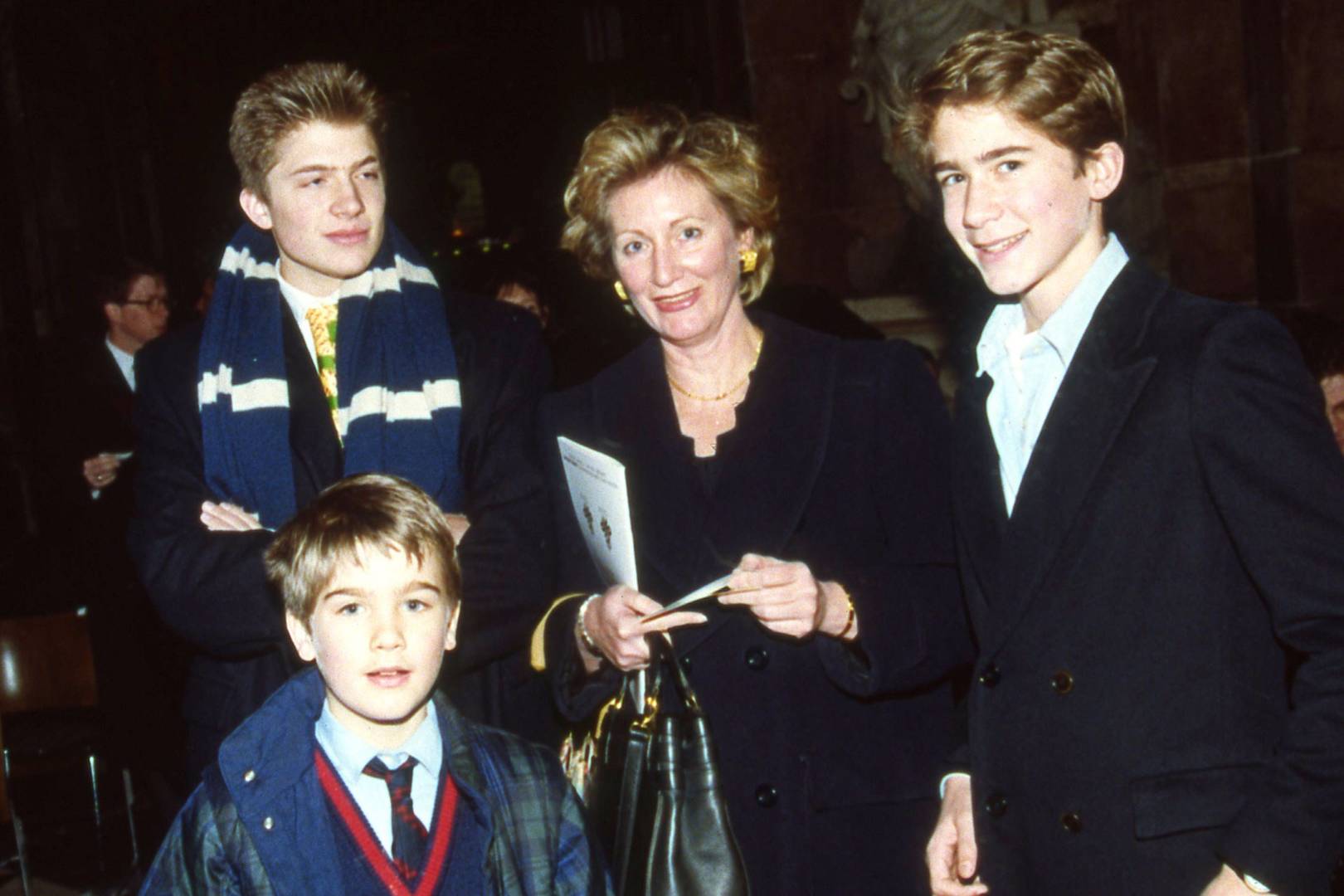 St Paul's Cathedral Carol Service - Viscount Tonypandy & Princess ...