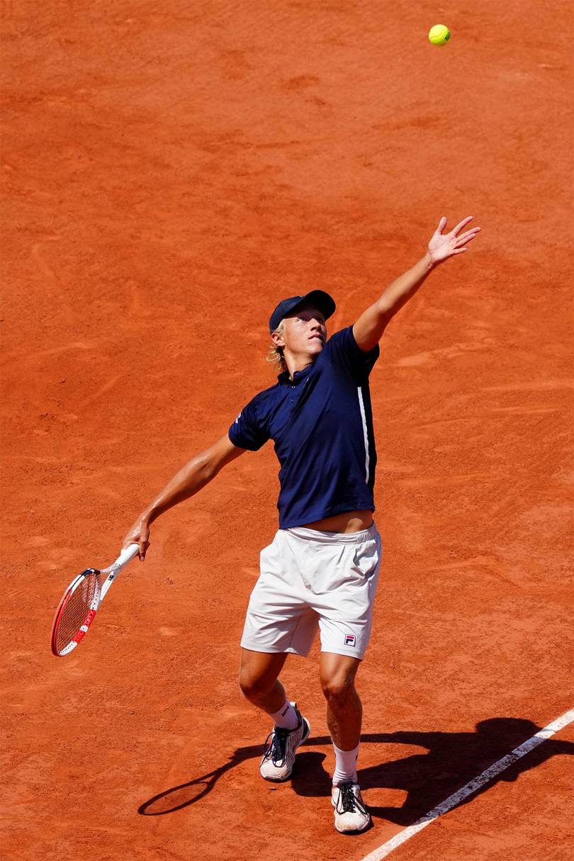 Meet Björn Borg’s son, Leo, as he embarks on his second round match in ...