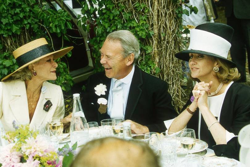 Royal Ascot - Countess Leopold von Bismarck & Rod Stewart - Bystander ...