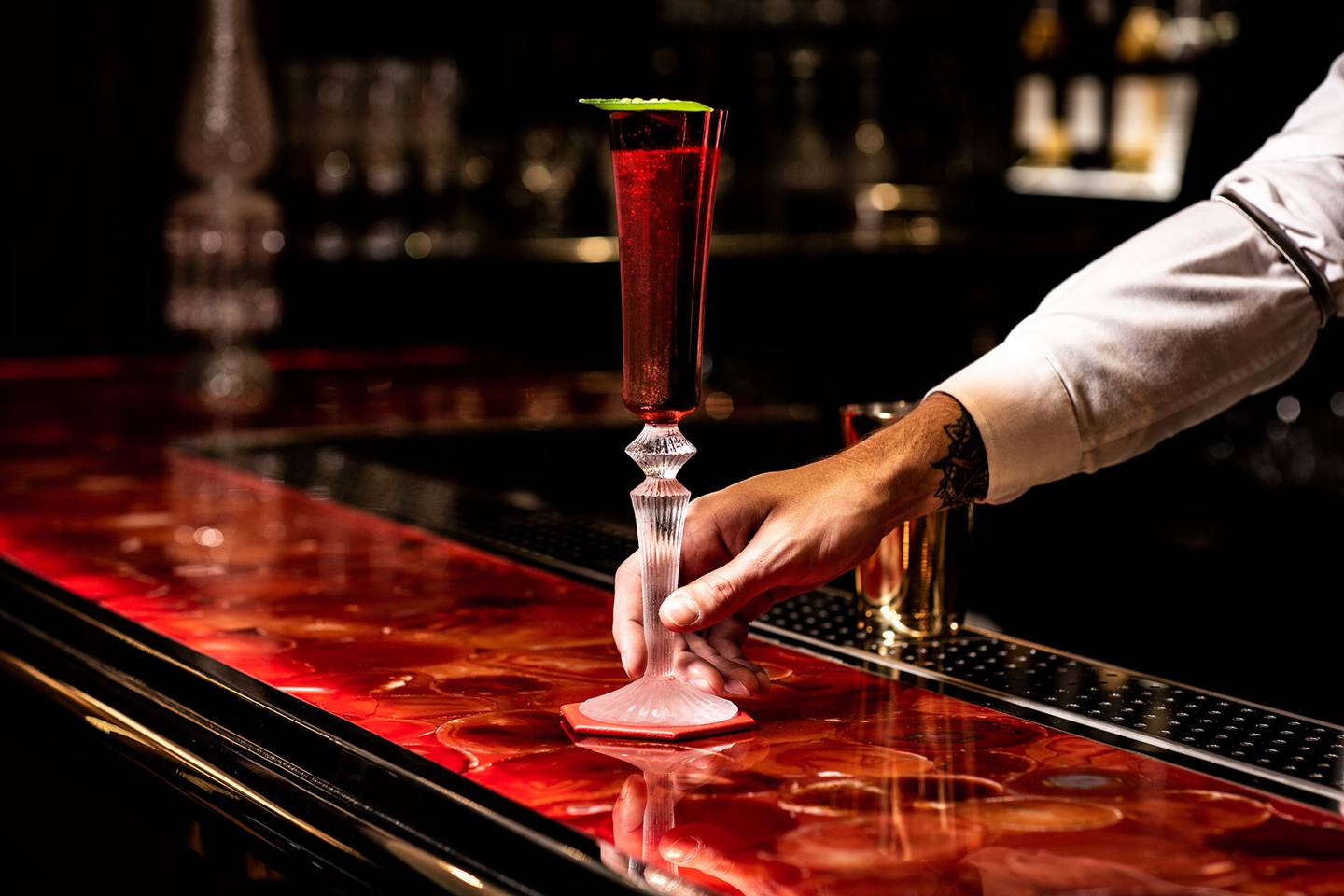 Baccarat Bar Harrods London opening | Tatler