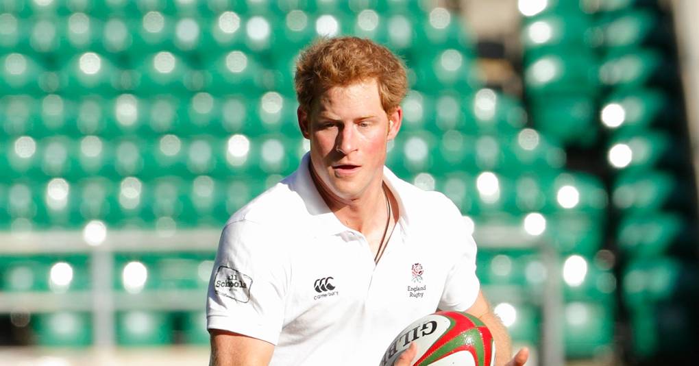 Royals and their rugby balls - Royals playing rugby, Prince Harry ...