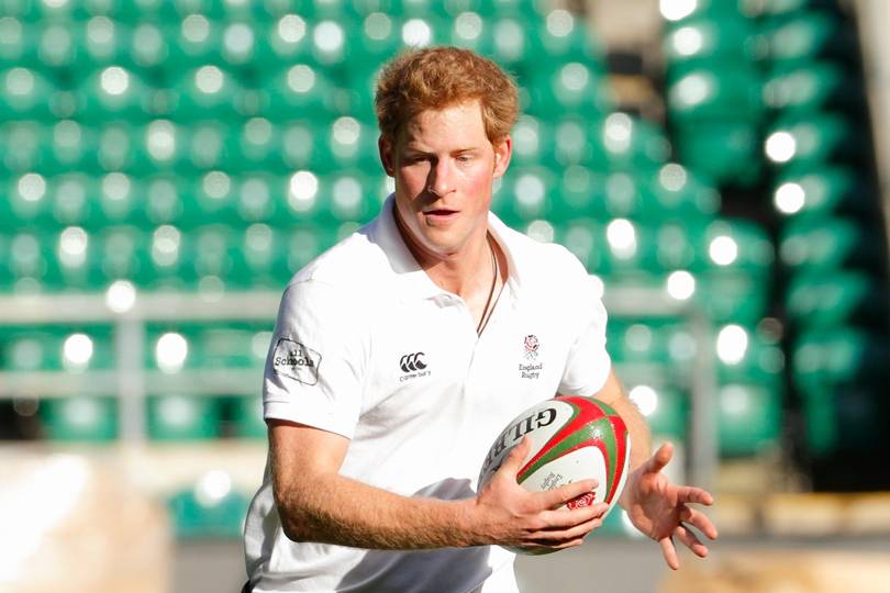 Royals and their rugby balls - Royals playing rugby, Prince Harry ...