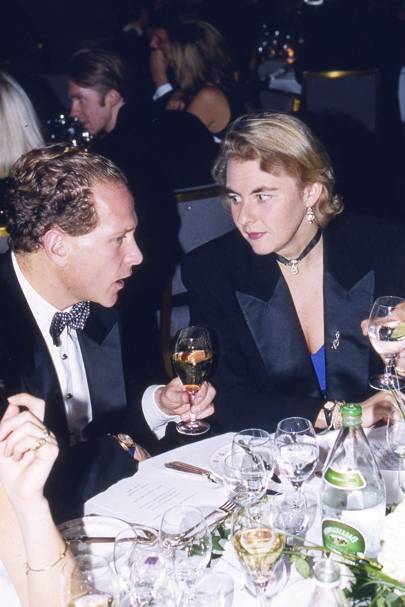 YSL Fashion Show - David Bailey & Princess Atalanta Mossimo - Bystander ...