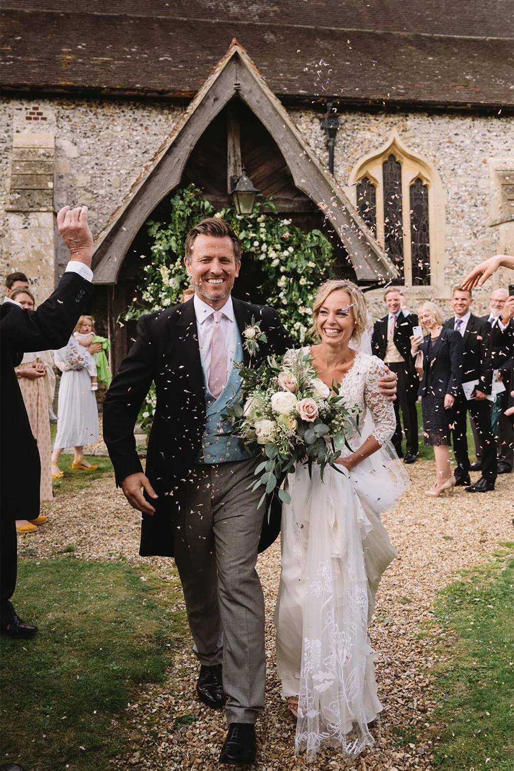 Inside the intimate village wedding of Notting Hill’s Hot Priest, Pat ...