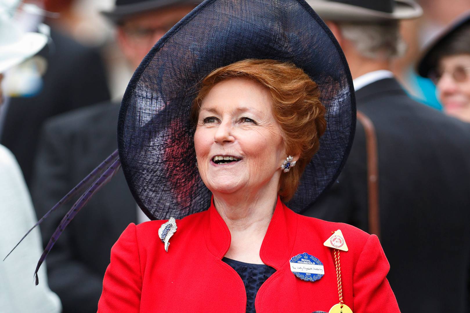 The Queen's cousin and chief party planner, Lady Elizabeth Shakerley ...