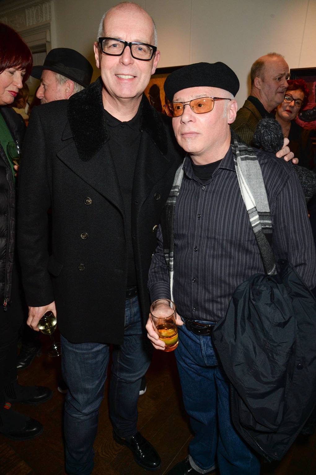 Paul Simonon's Wot No Bike private view - Kate Moss, Rhys Ifans & ICA ...