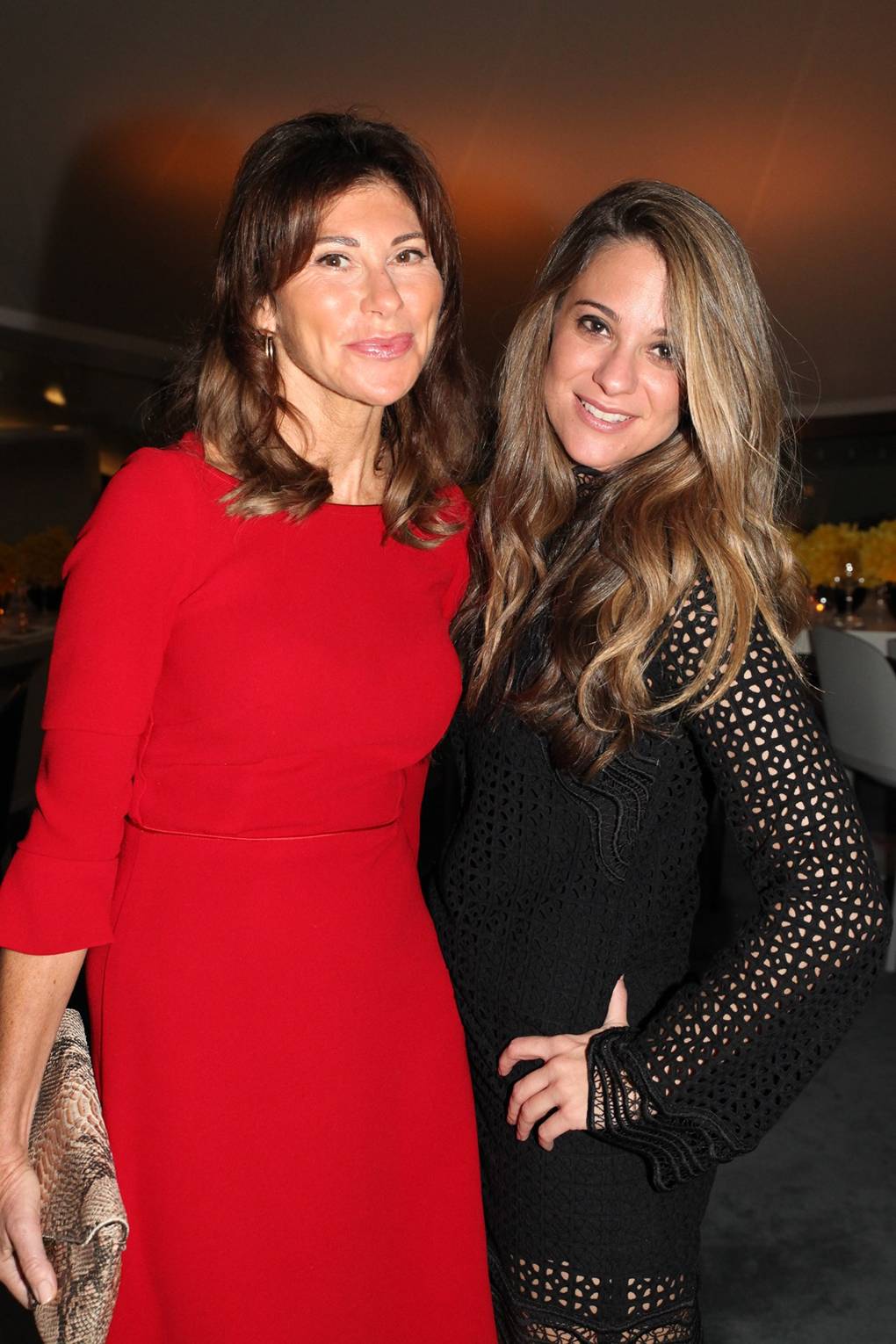 The Mark in the Park dinner with Elizabeth Saltzman, Jo Vickers and ...