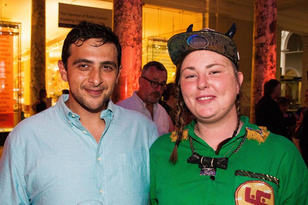 Disobedient Objects opening night - Gavin Grindon & Paul Mason ...