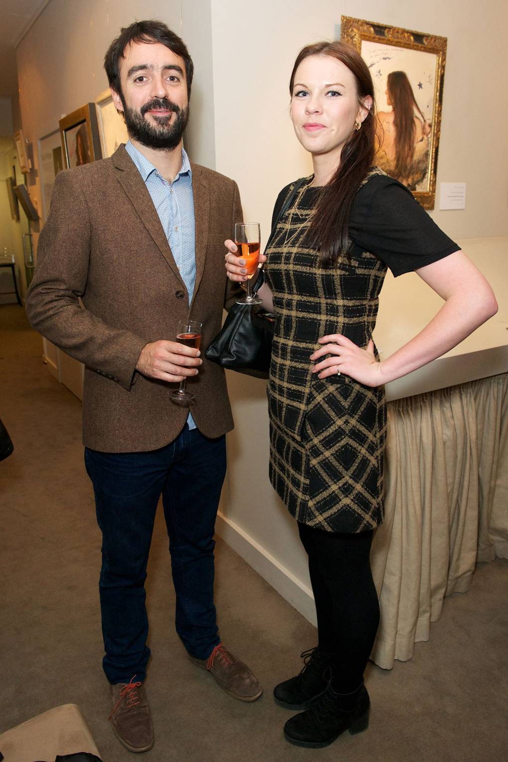 Howard Morgan private view - Olivia Lee & Lucy Diamond - Bystander ...
