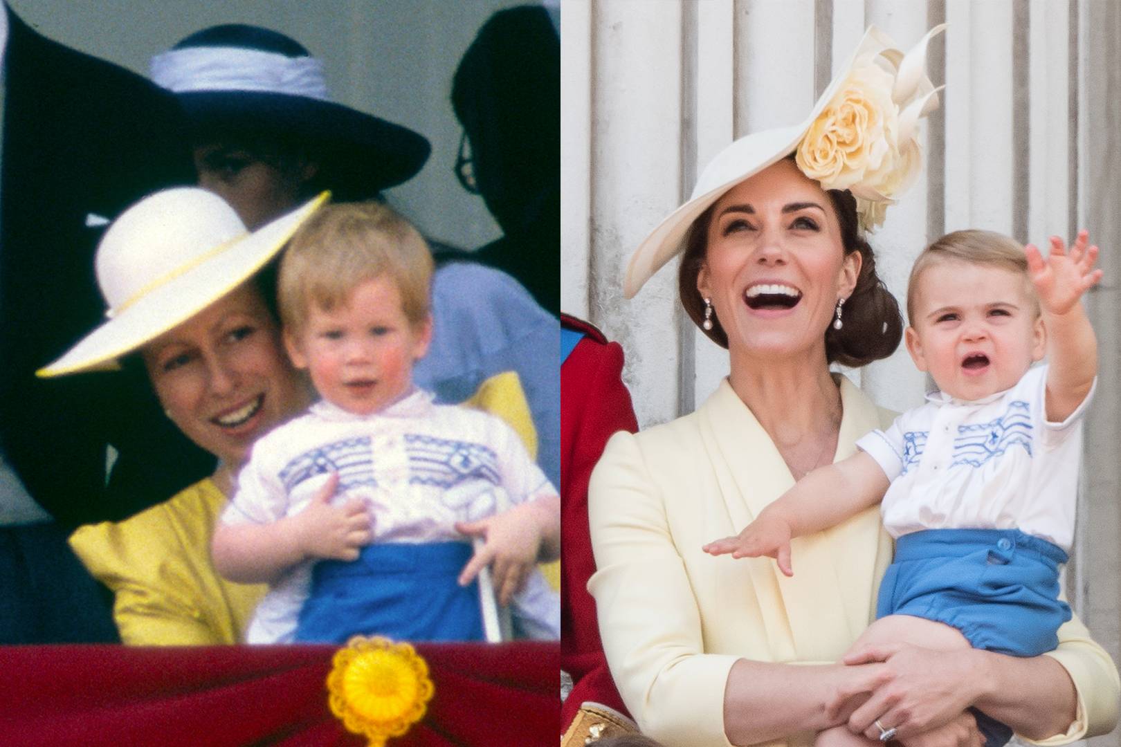 Prince Louis Makes His Trooping The Colour Debut Wearing Prince Harrys