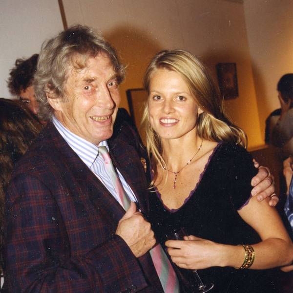 Candida Bond's exhibiton opening - David Wynne & Viscountess Linley ...