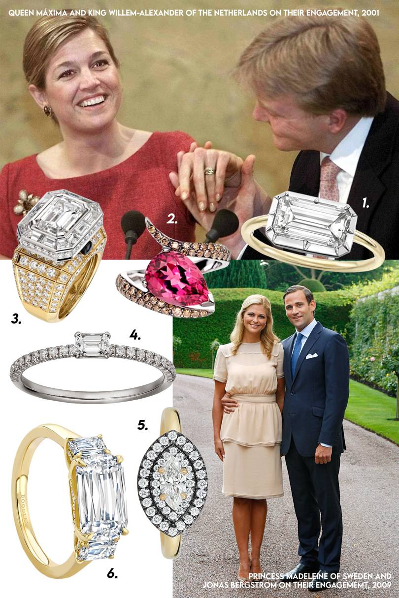 Engagement rings royal family bridal inspiration | Tatler