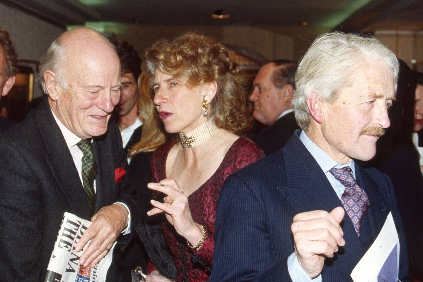 The Duchess of Norfolk's party - Ulrich Engler & Lord Gerald Fitzalan ...