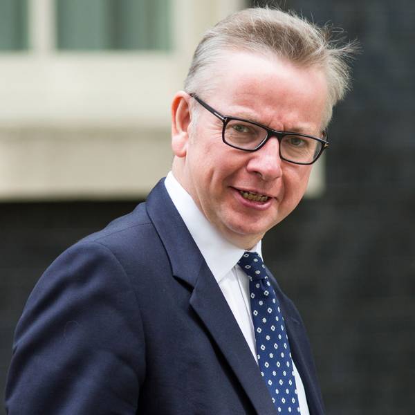 Cabinet minister Michael Gove and his journalist wife, Sarah Vine ...