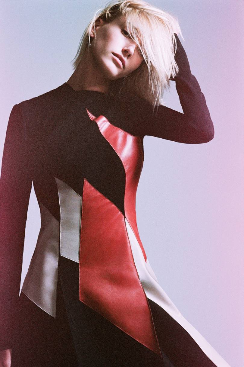 Hailey Baldwin in Modern Patchwork - Deep Kailey & Paul Maffi - Tatler ...