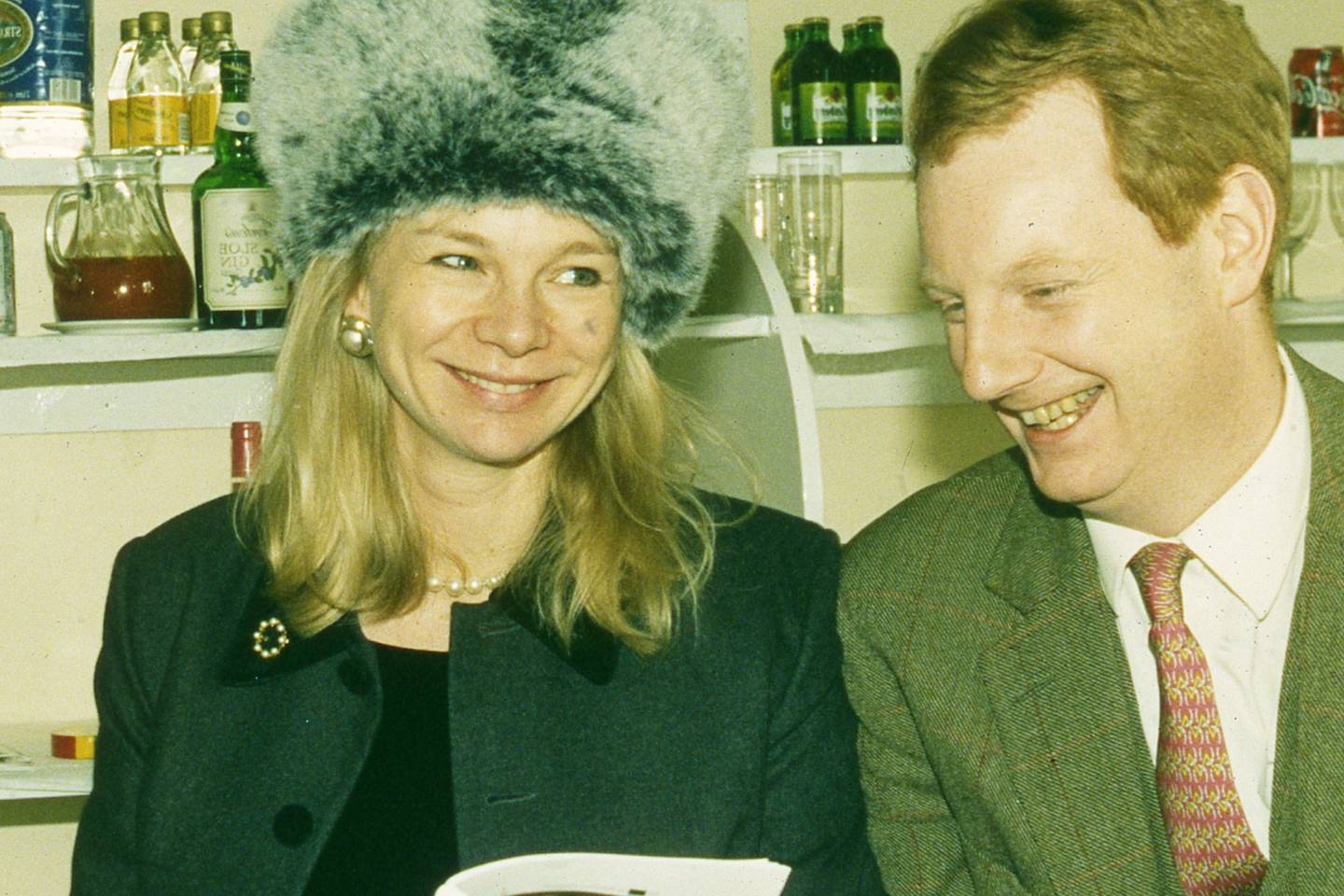 The Grand National - The Countess of Derby & Sir Piers Bengough ...