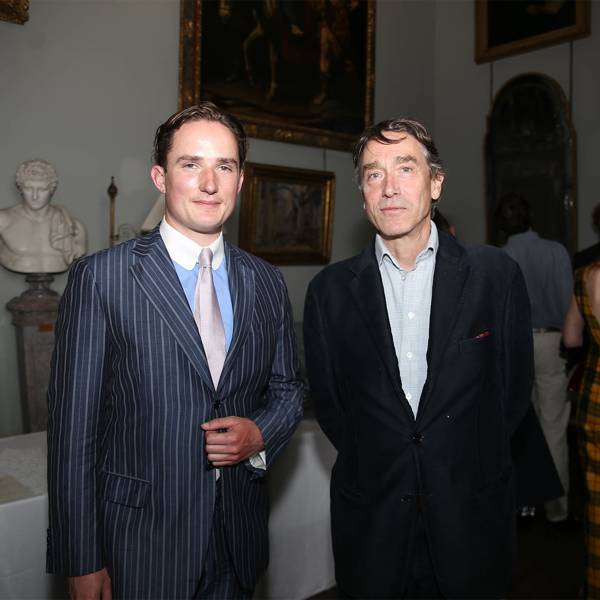 Johnnie and Arabella Arkwright's wedding party - Countess Ludovico del ...