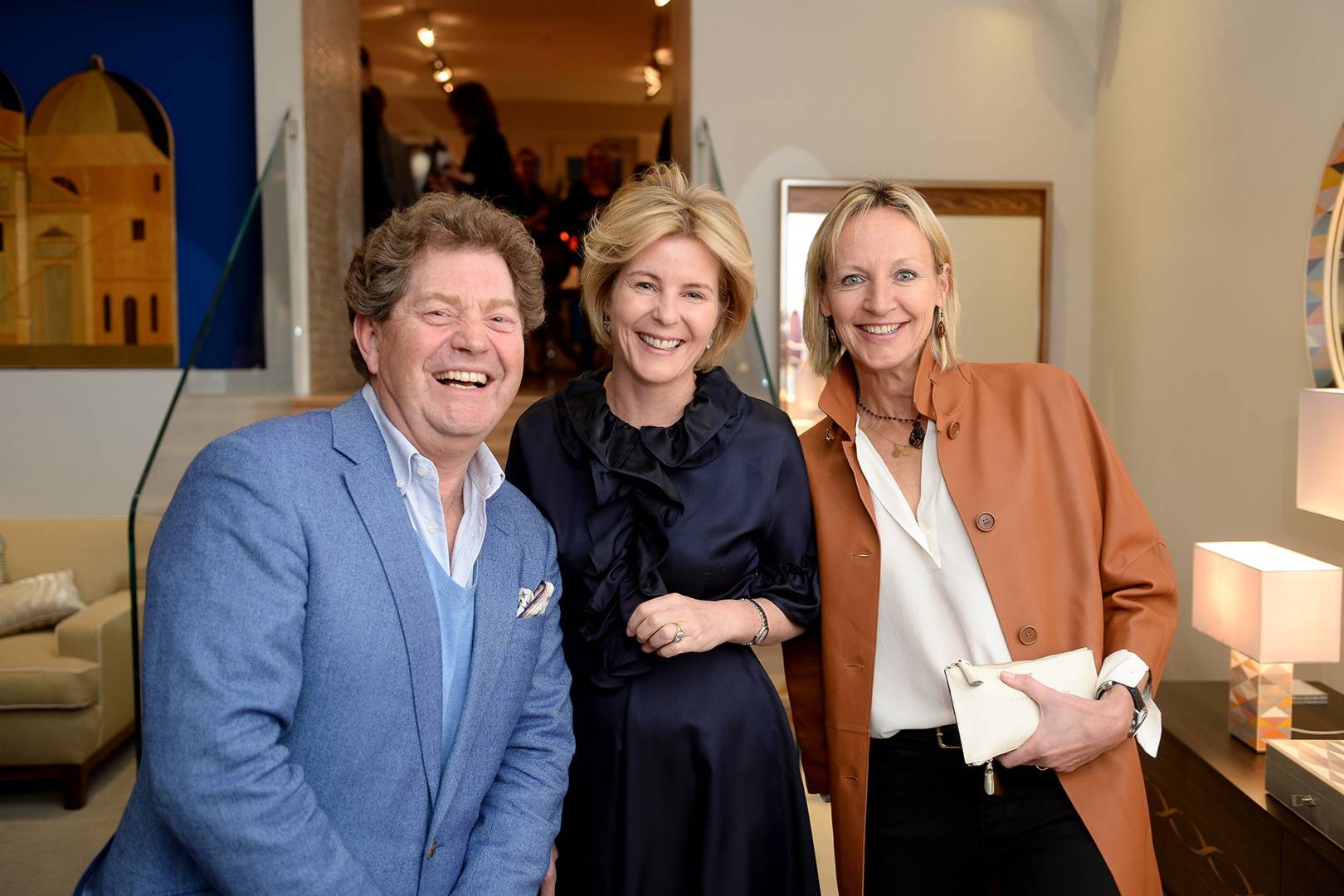 Linley's 30th anniversary party - David Linley & Serena Linley ...