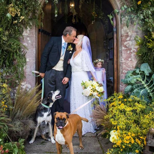 Gabriel Jagger marries Anouk Winzenried at step-father Rupert Murdoch's ...