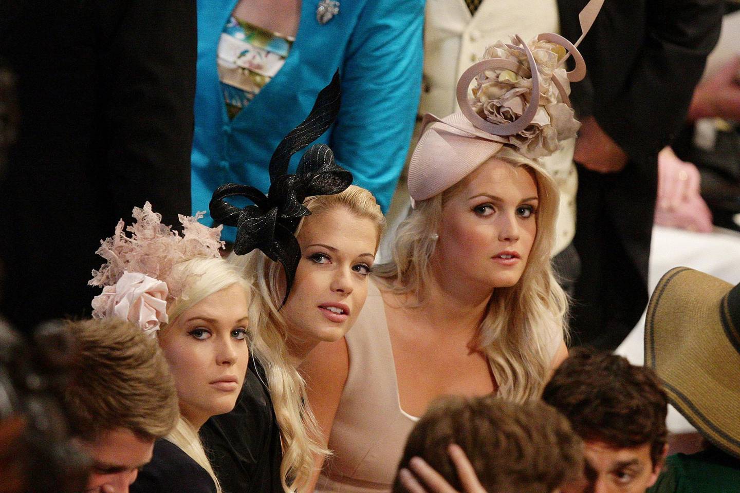 The four times the Spencer twins, Lady Amelia and Lady Eliza, attended ...