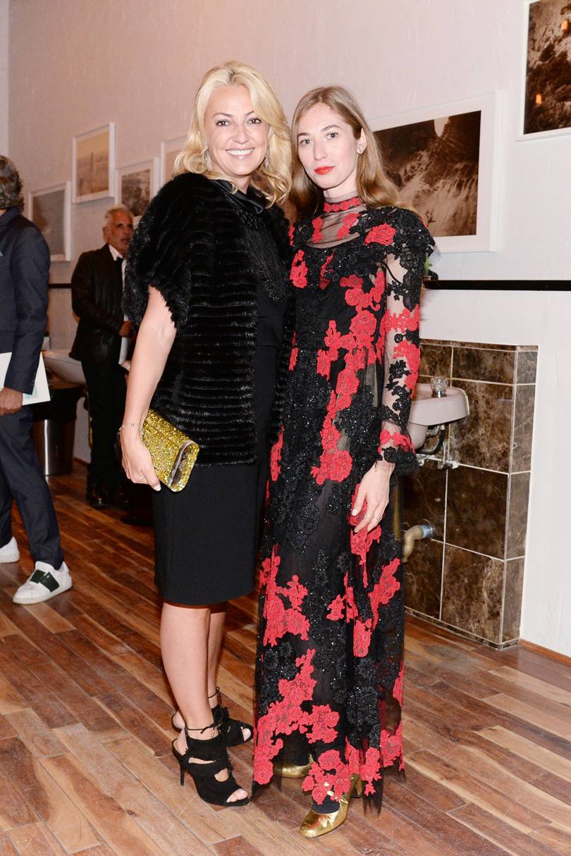 Anouska Beckwith private view - Olivia Palermo & Johannes Huebl, Brooke ...