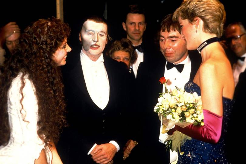 Princess Diana Phantom of the Opera song Prince Charles video recording ...