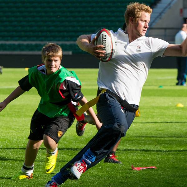 Royals and their rugby balls - Royals playing rugby, Prince Harry ...