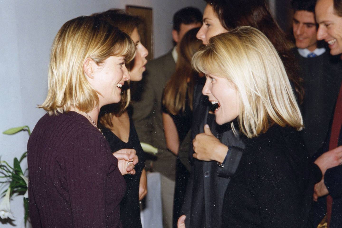 Candida Bond's exhibiton opening - David Wynne & Viscountess Linley ...