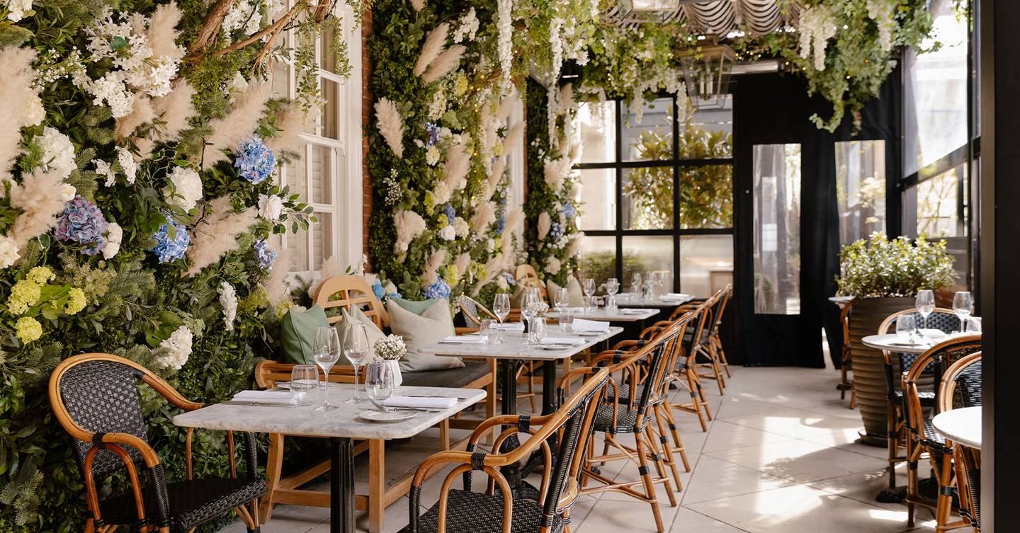 Dalloway Terrace’s lush floral installations are worth a trip into Zone ...