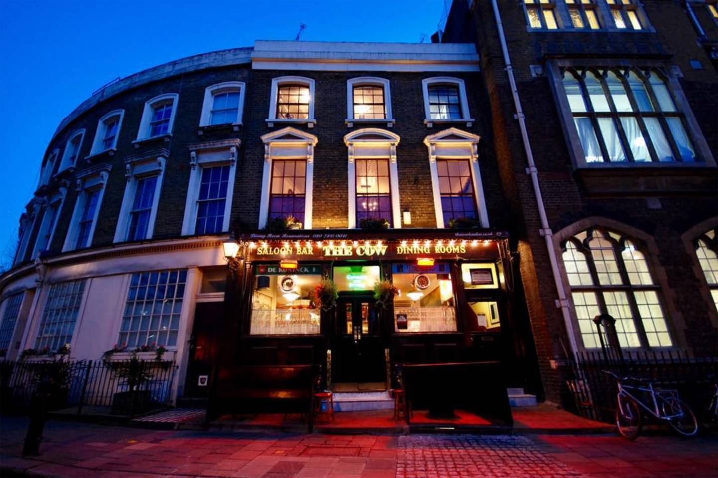 The Cow Notting Hill It celebrity pub social set licence review | Tatler